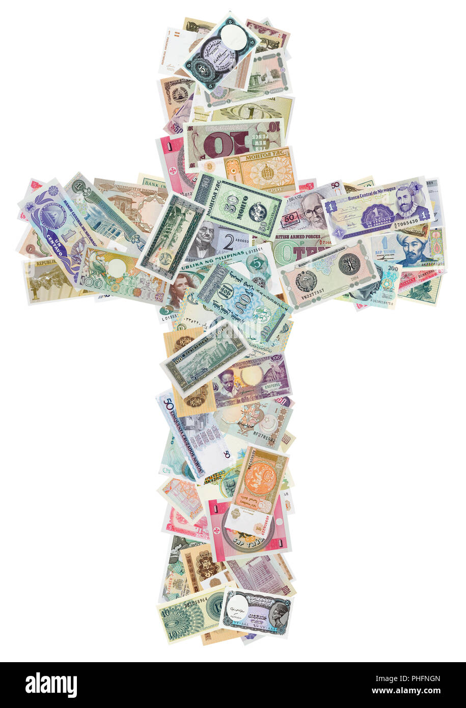 Christian cross money Cut Out Stock Images & Pictures - Alamy
