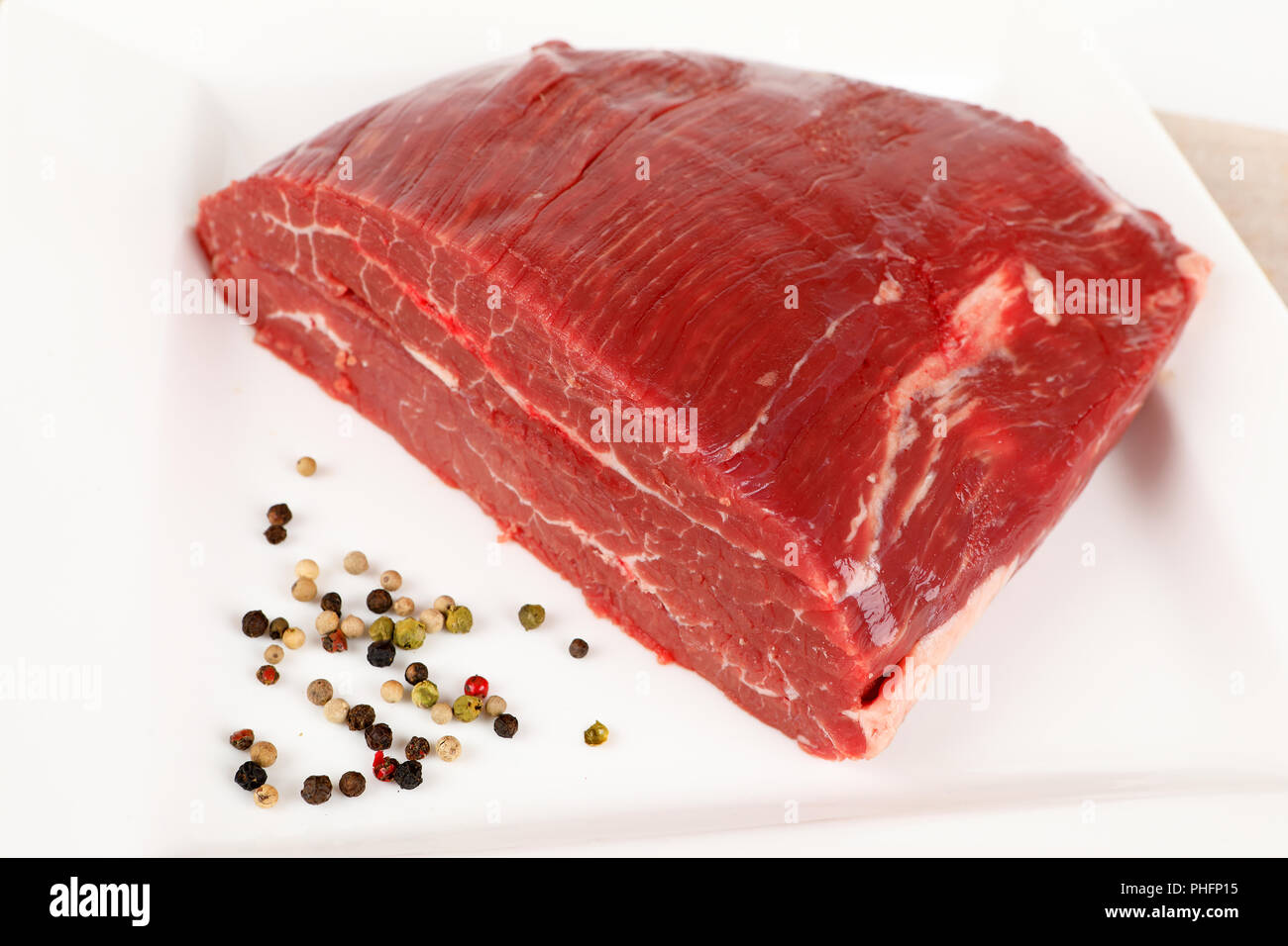 raw flank steak Stock Photo - Alamy