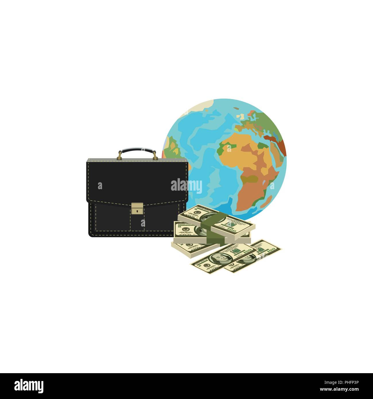 Business finance portfolio Stock Vector Images - Alamy