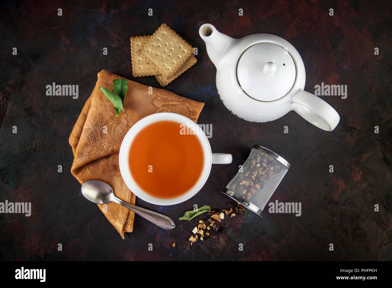 Tea a biscuits hi-res stock photography and images - Alamy