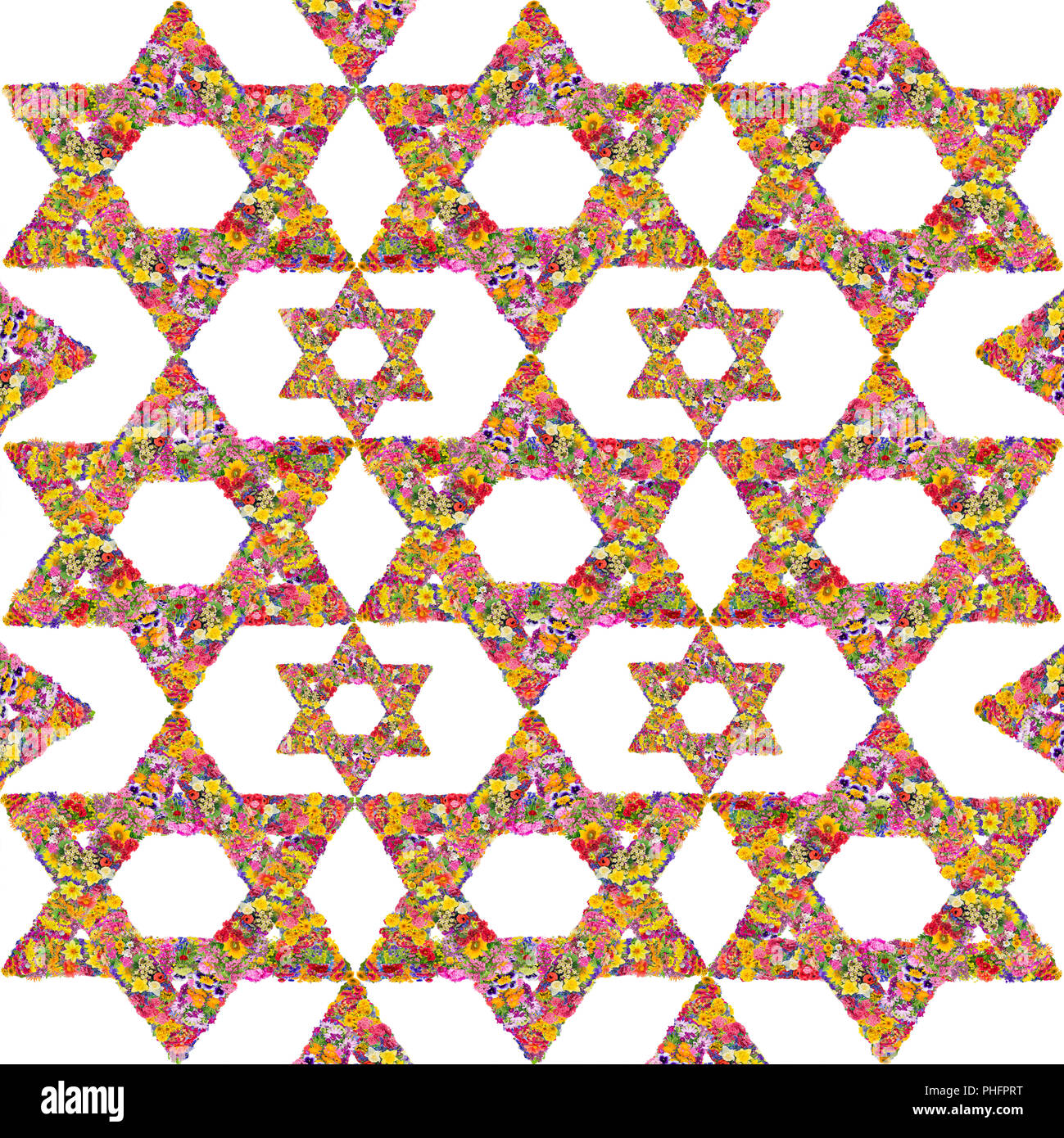 Floral Jewish background Stock Photo - Alamy
