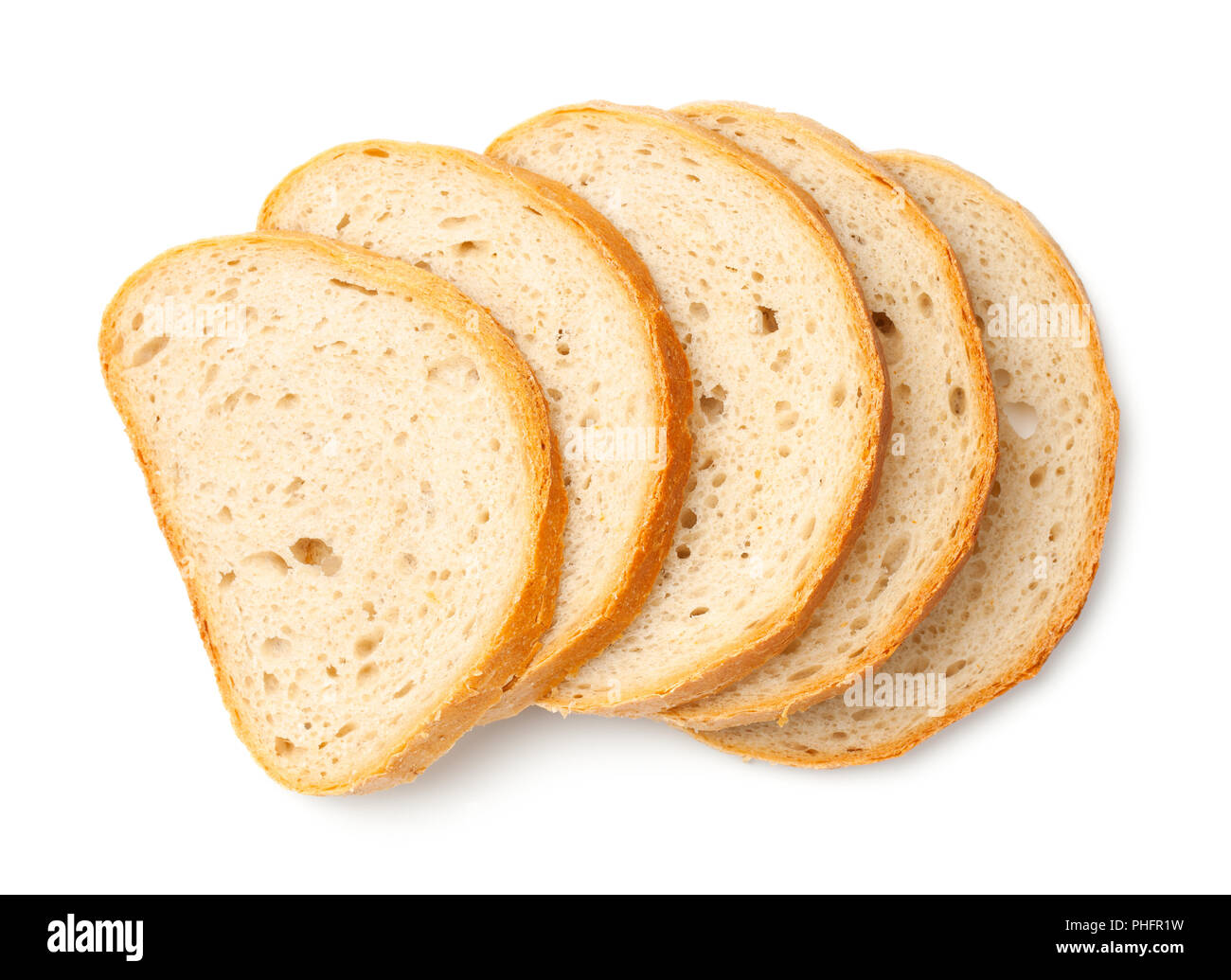 Bread isolated top hi-res stock photography and images - Alamy