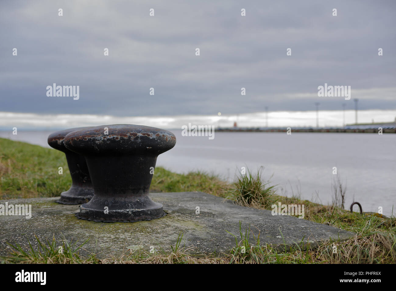 Emder outer harbor Stock Photo - Alamy