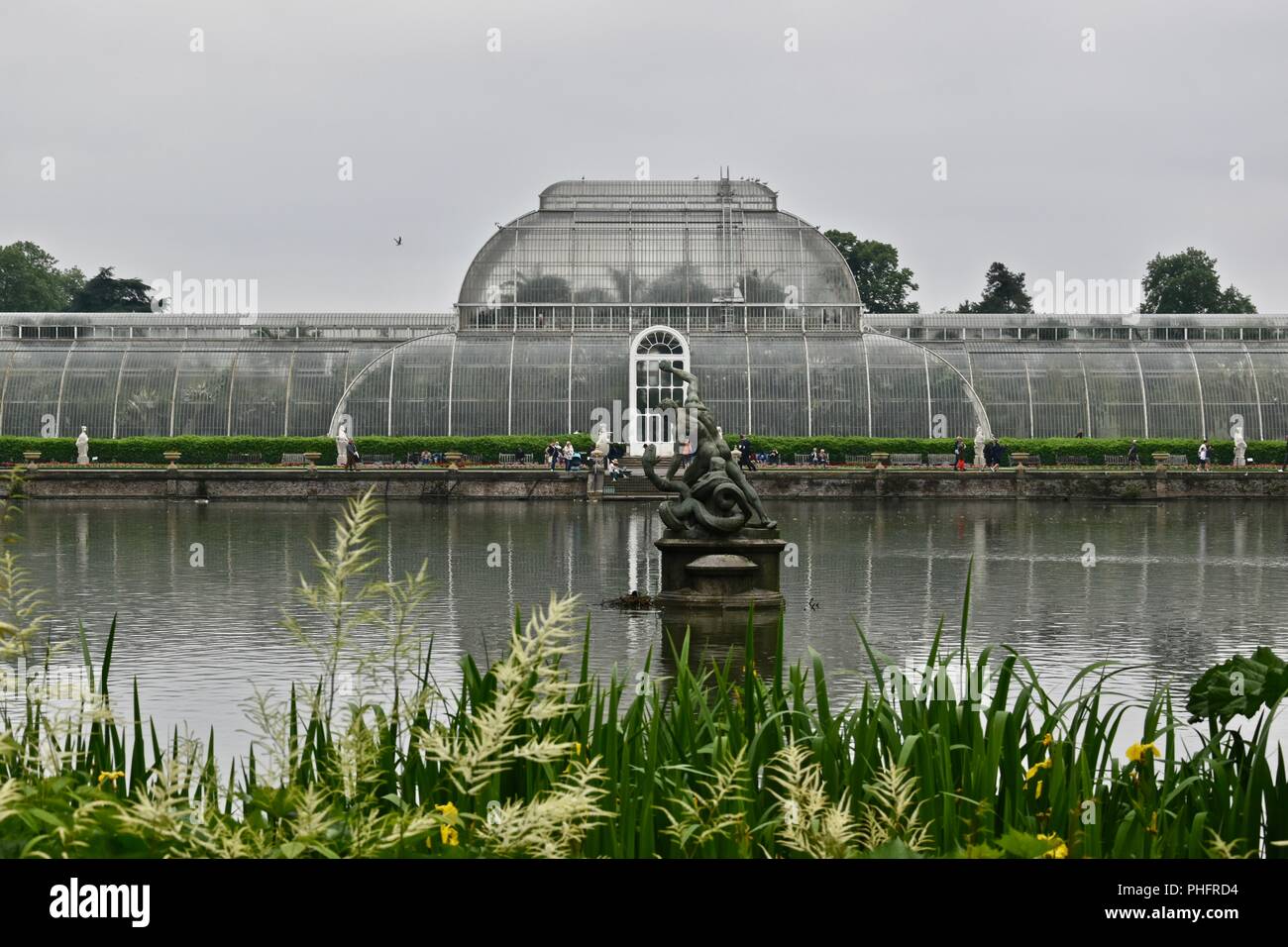 A view of Kew Royal Botanical Gardens, London, United Kingdom Stock ...