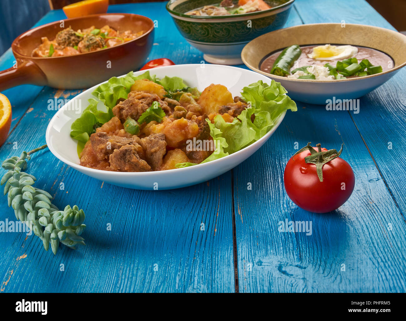Somali Lamb and Potato Sugo Stock Photo - Alamy