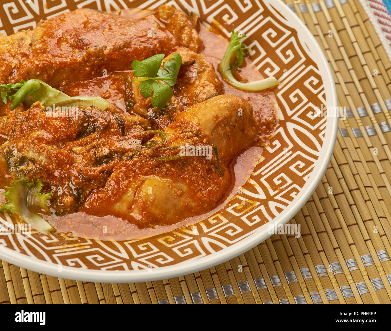 Indian Chicken morsels Stock Photo - Alamy
