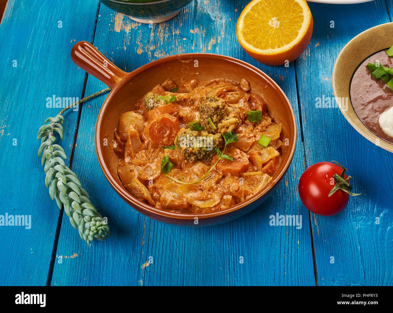 Ethiopian Inspired Berbere Chicken Curry Stock Photo - Alamy