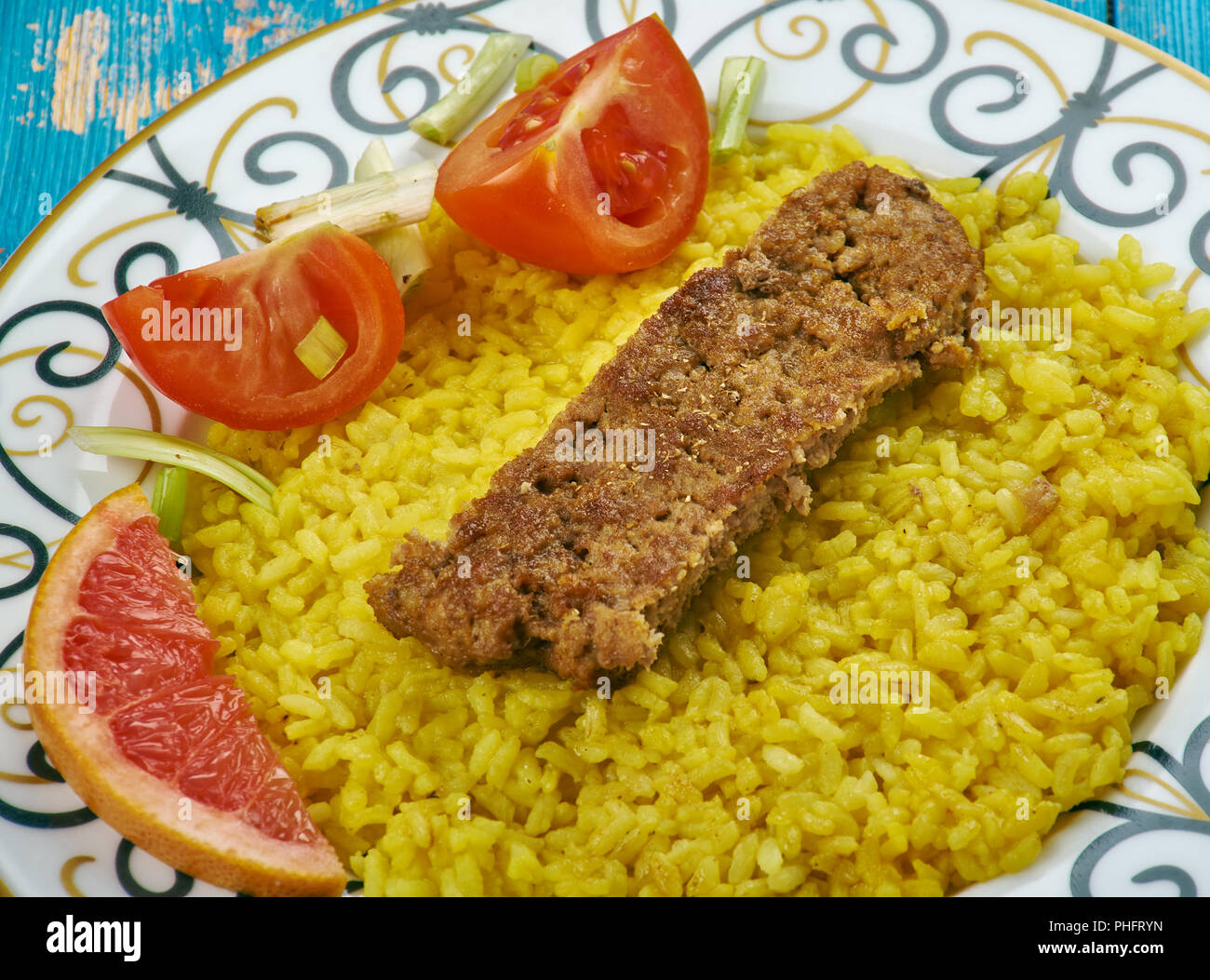 Persian Pan Kebab Stock Photo - Alamy