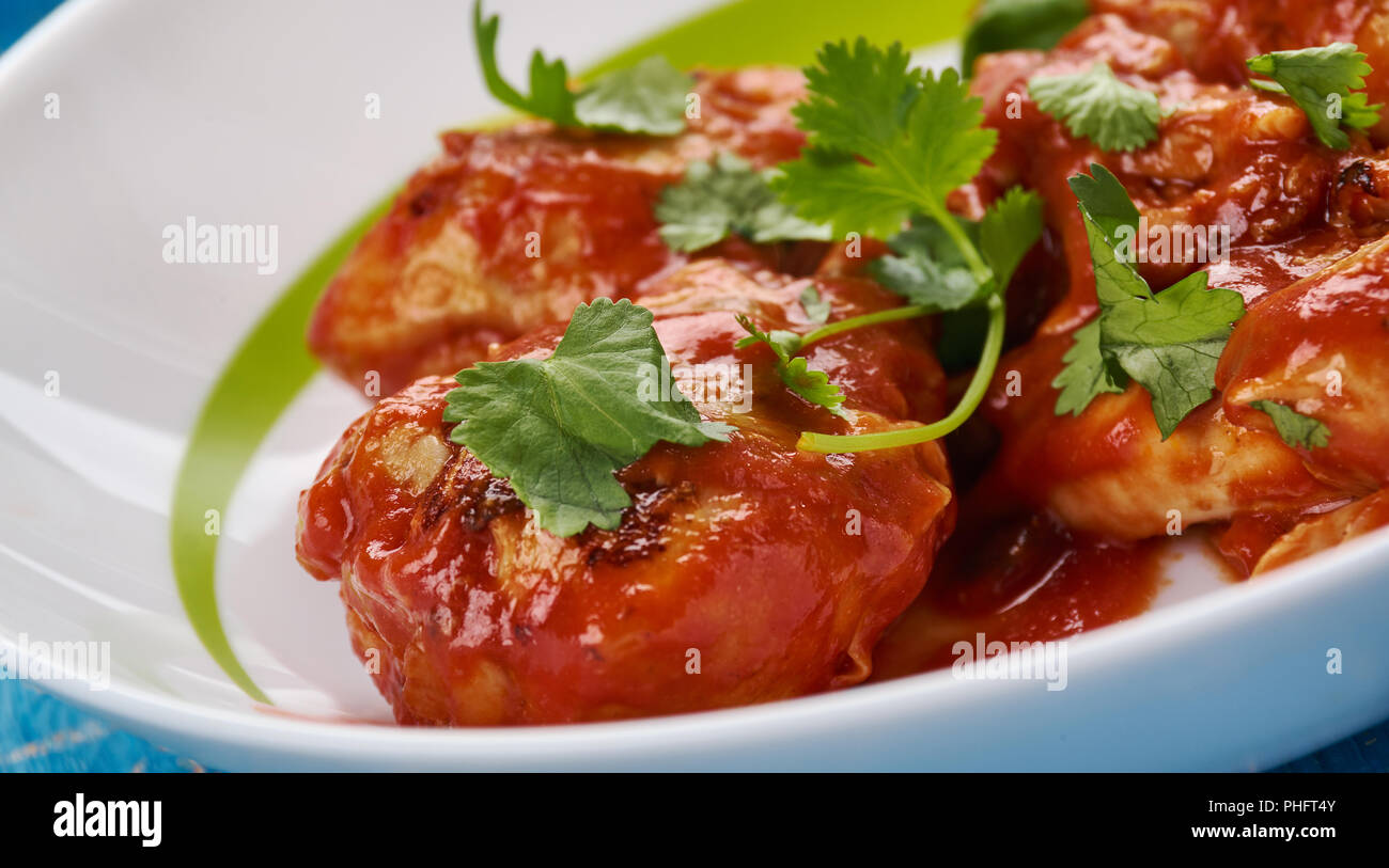 Kenyans love chicken Stock Photo - Alamy