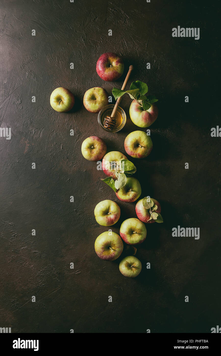 Ripe gardening apples Stock Photo - Alamy