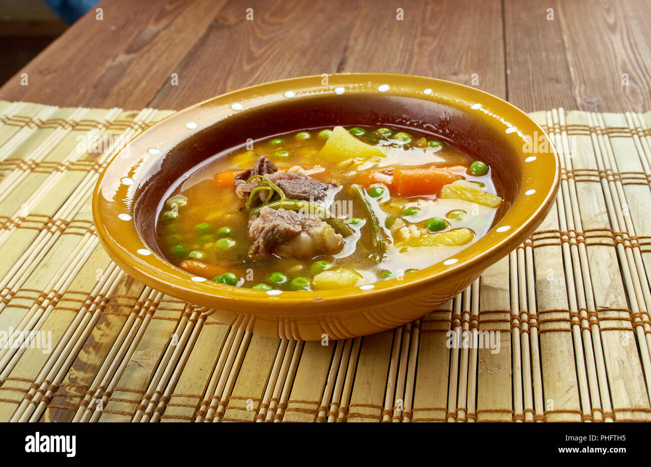Colombian Rice Soup Stock Photo - Alamy