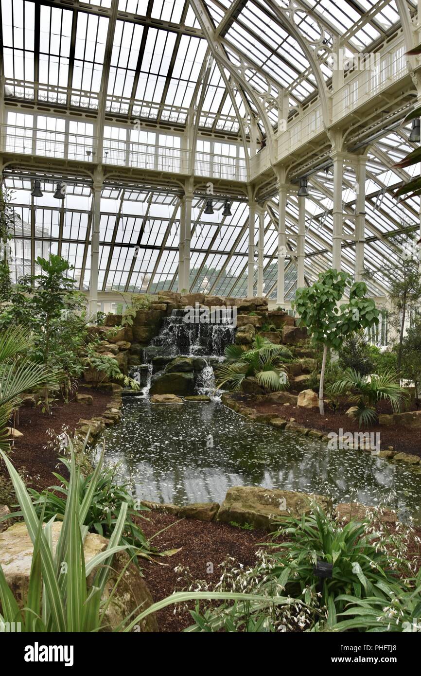 A view of Kew Royal Botanical Gardens, London, United Kingdom Stock ...