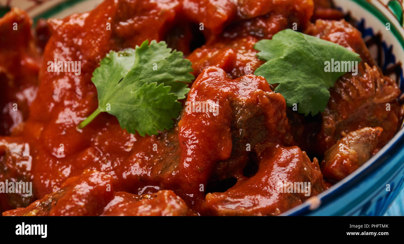 Malabar Mutton Curry Stock Photo - Alamy