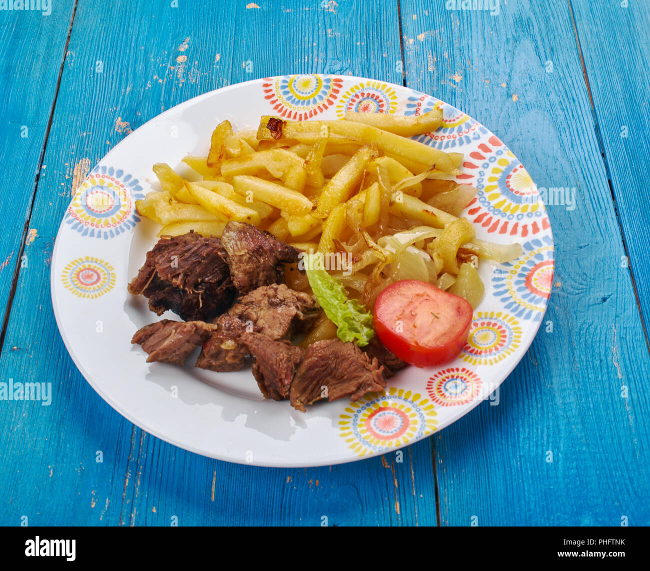 Turkish kebabi tarifi Stock Photo - Alamy