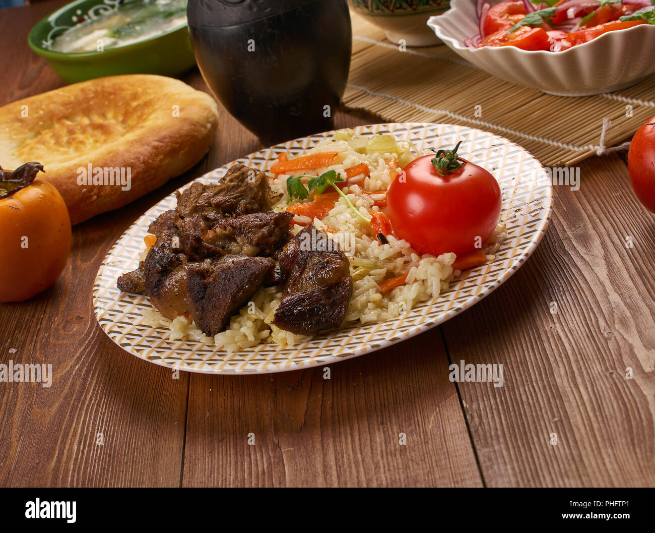 Tajik pilaf hi-res stock photography and images - Alamy