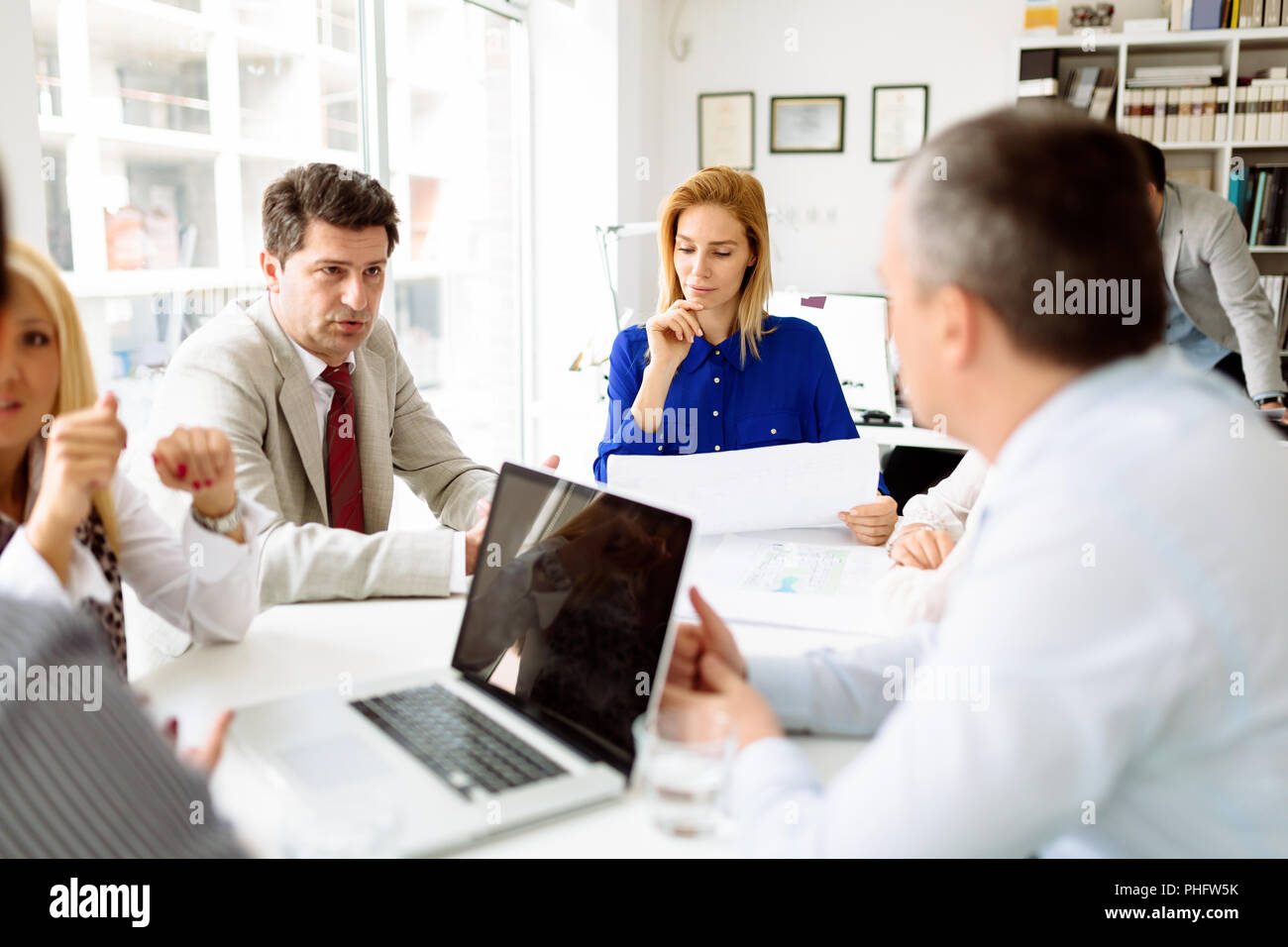 Business people meeting Stock Photo - Alamy