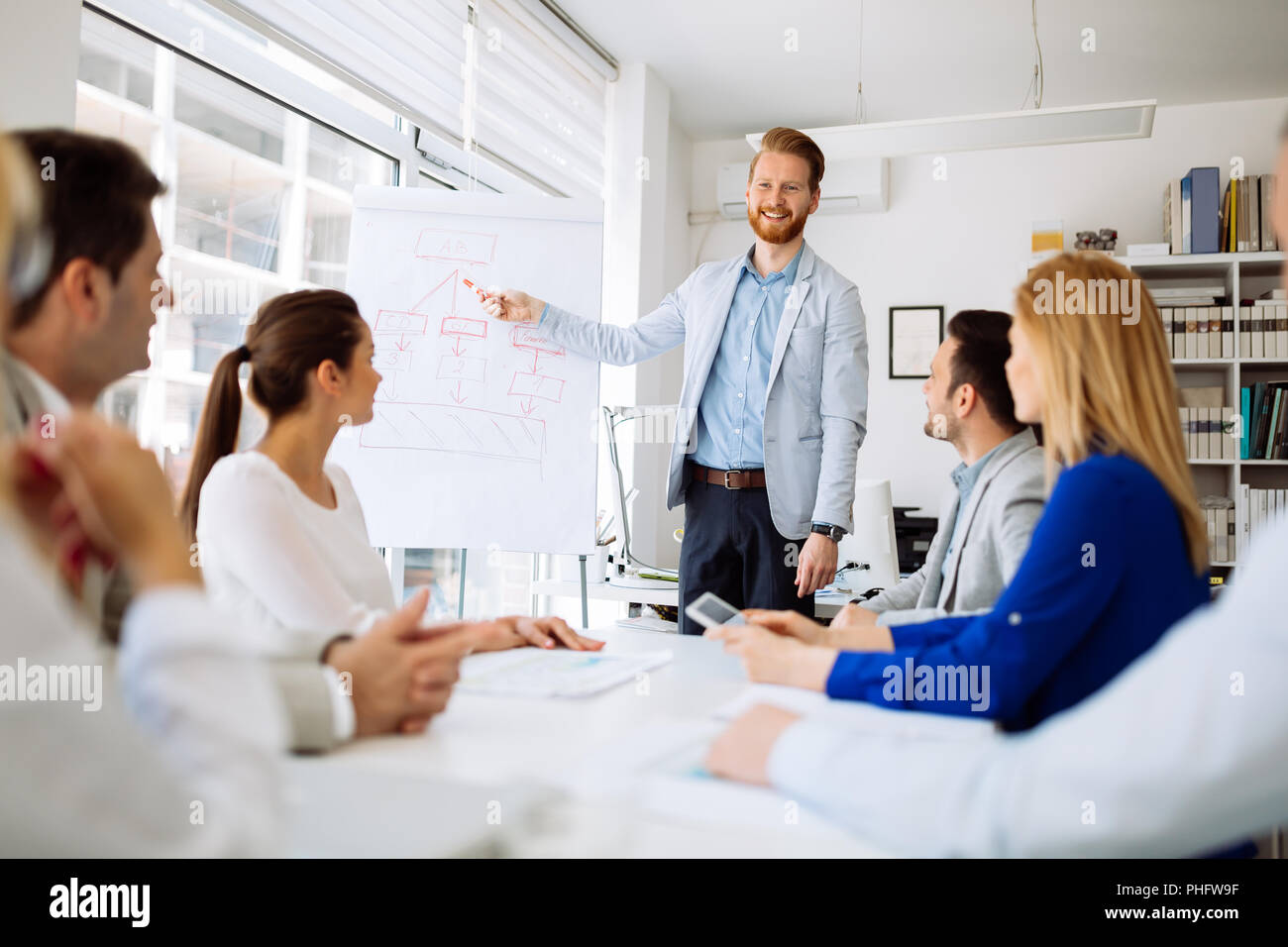 Business presentation people hi-res stock photography and images - Alamy