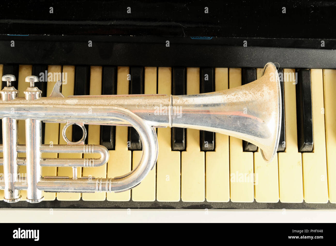 close-up of piano keys Stock Photo - Alamy