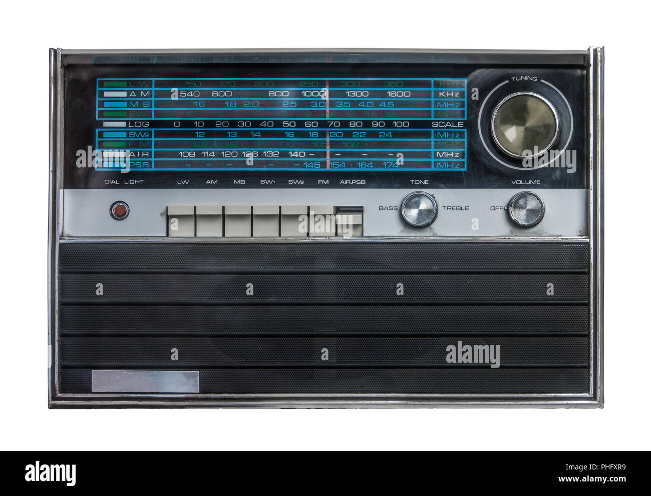 Fm radio receiver audio Cut Out Stock Images & Pictures - Alamy