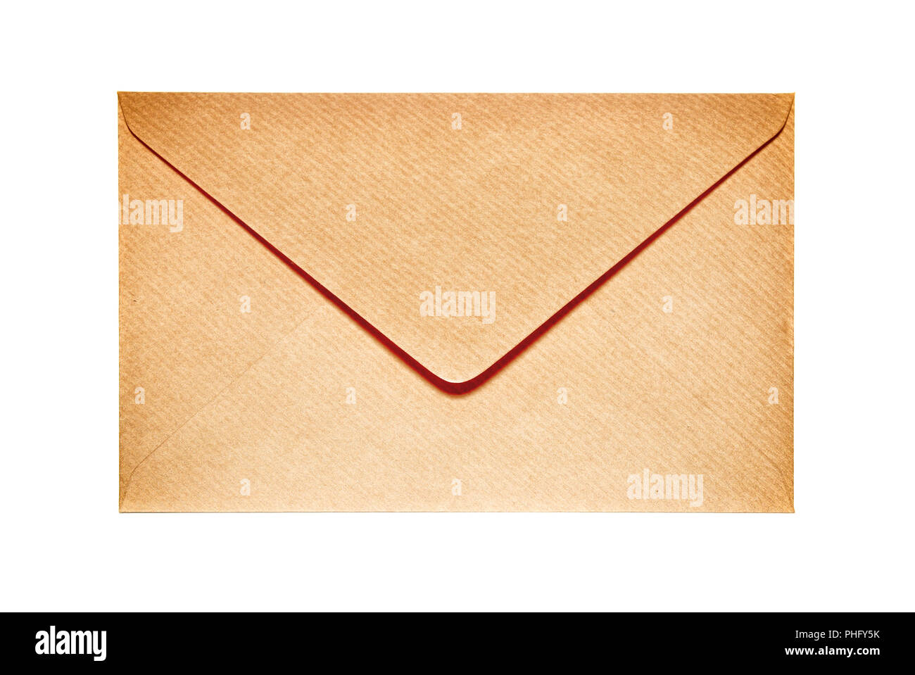 Closed old paper envelope Stock Photo - Alamy
