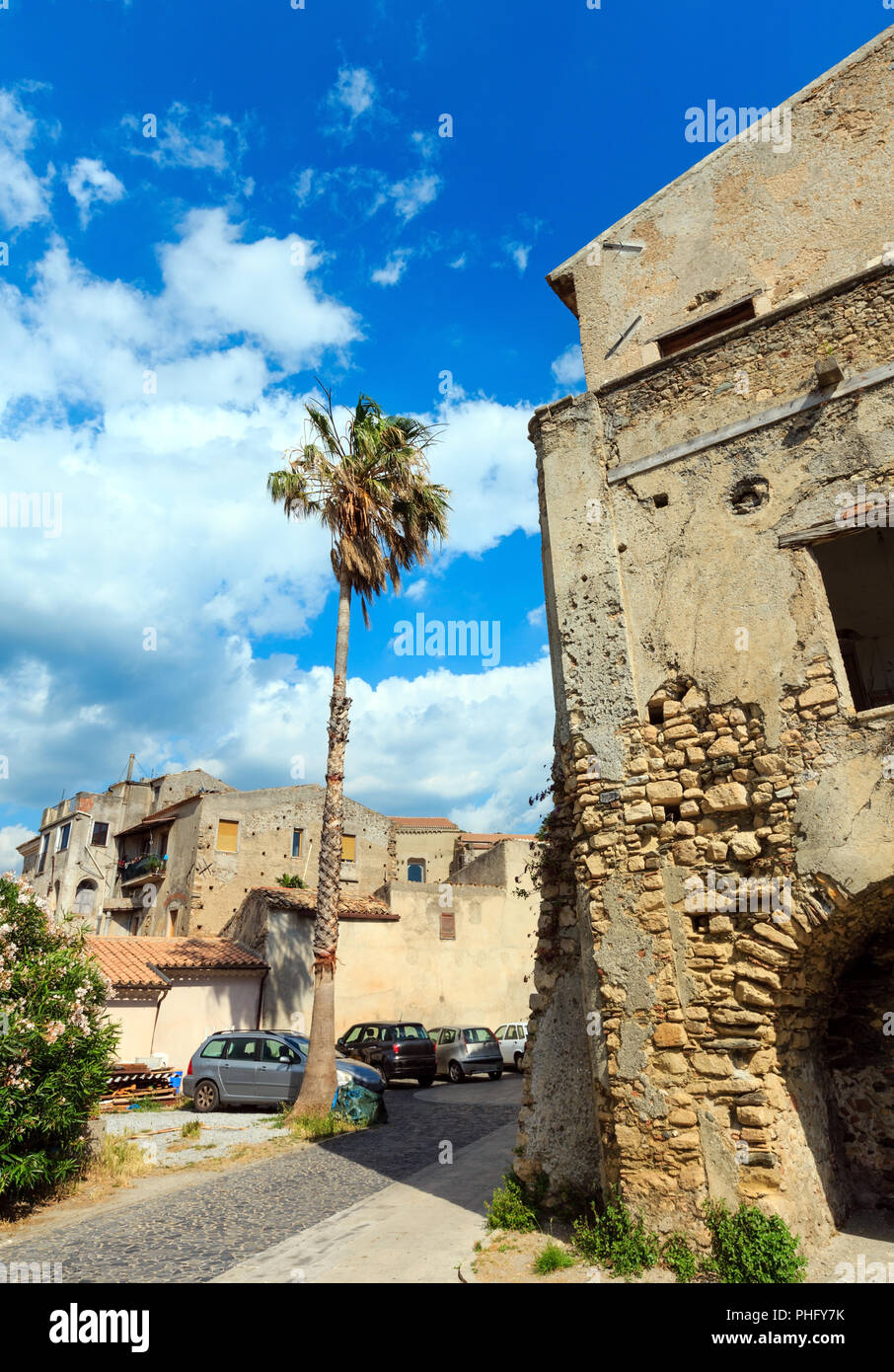 Fiumefreddo Bruzio town, Calabria, Italy Stock Photo - Alamy