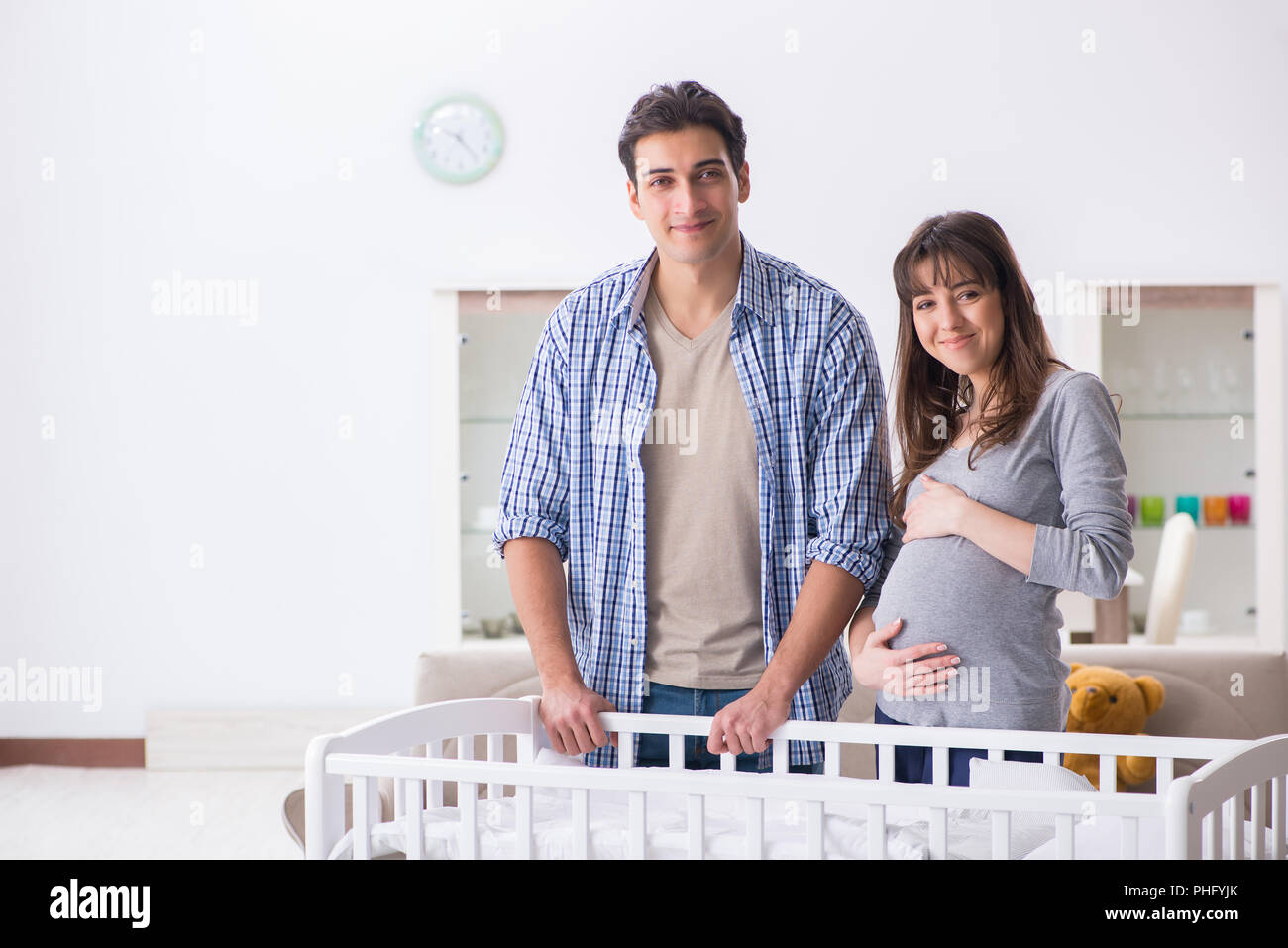 Young pregnant mother little son hi-res stock photography and images ...