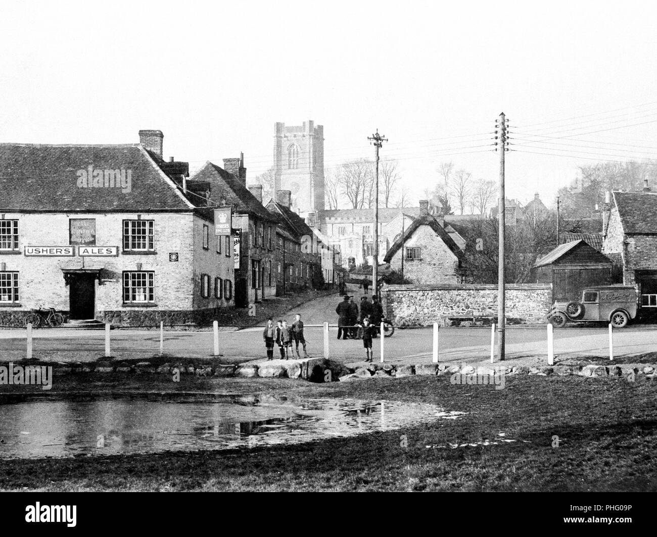 Aldbourne, early 1900s Stock Photo - Alamy