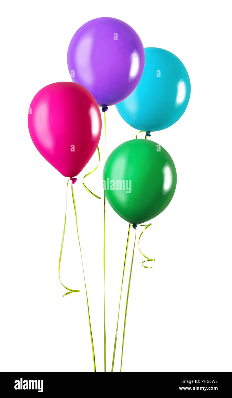 Four balloons hi-res stock photography and images - Alamy