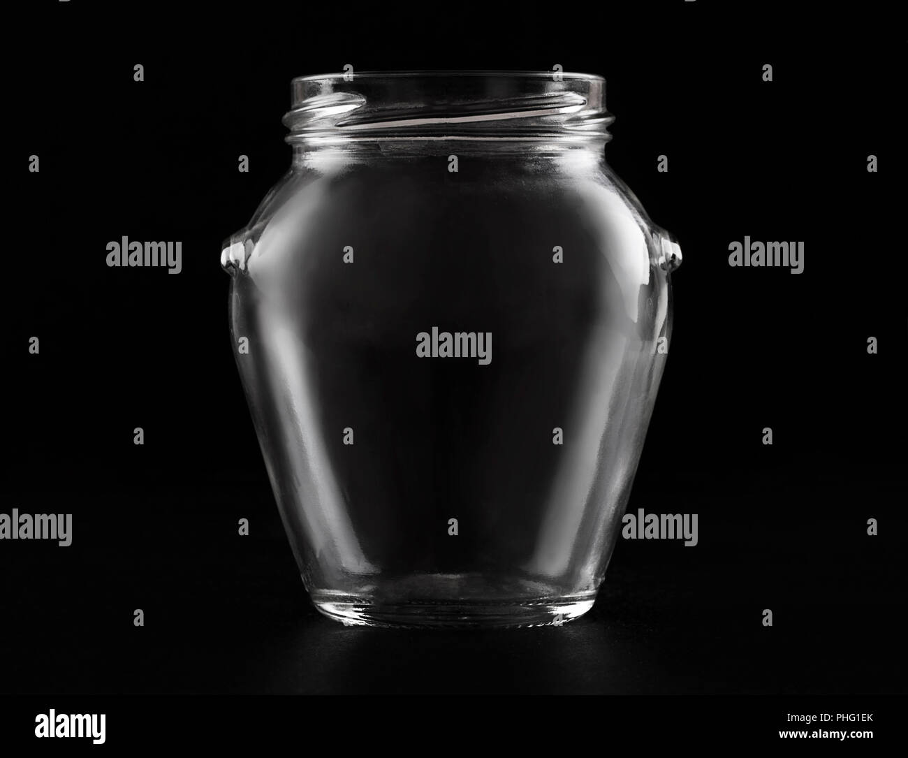 Empty jar black lid hi-res stock photography and images - Alamy