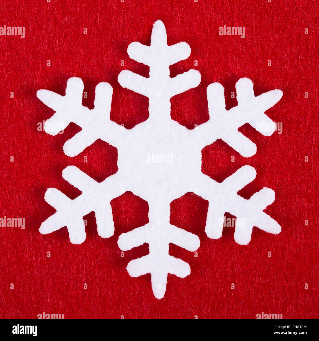 White snowflake illustration vector hi-res stock photography and images ...