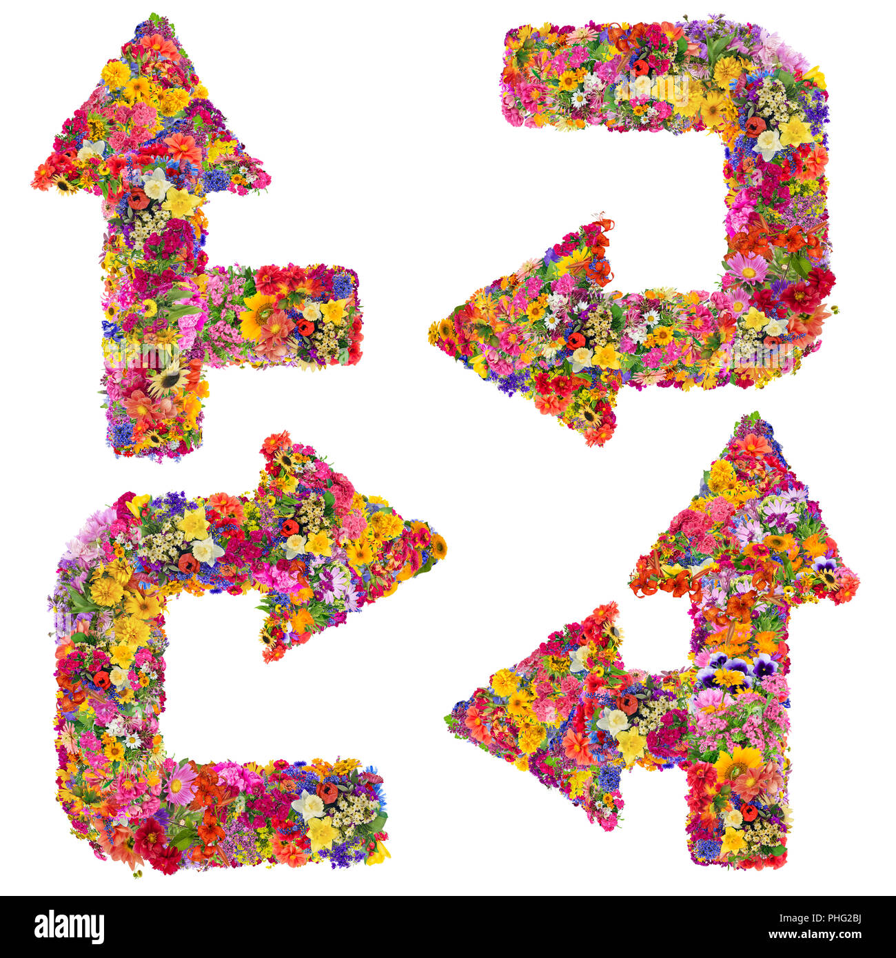 Curved arrow Cut Out Stock Images & Pictures - Alamy