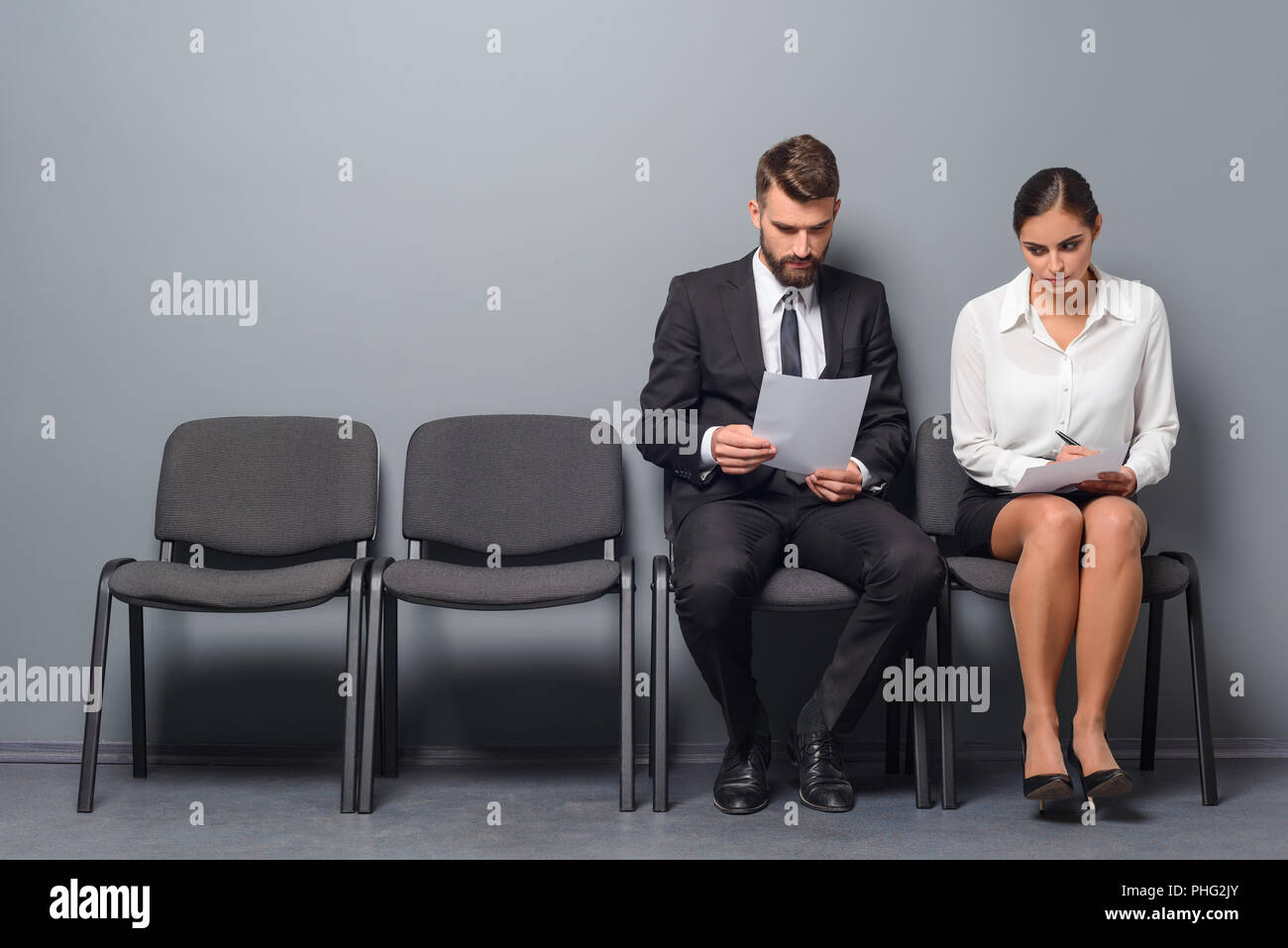 Awaiting interview hi-res stock photography and images - Alamy