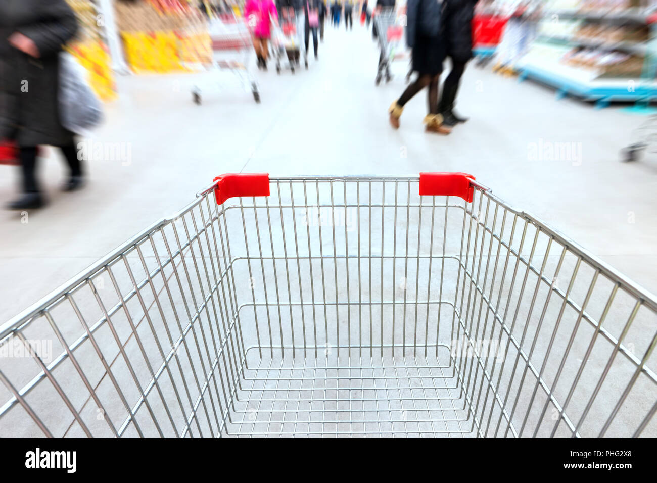 Empty trolley hi-res stock photography and images - Alamy