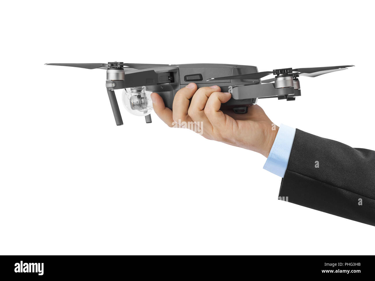 Drone in hand Stock Photo - Alamy