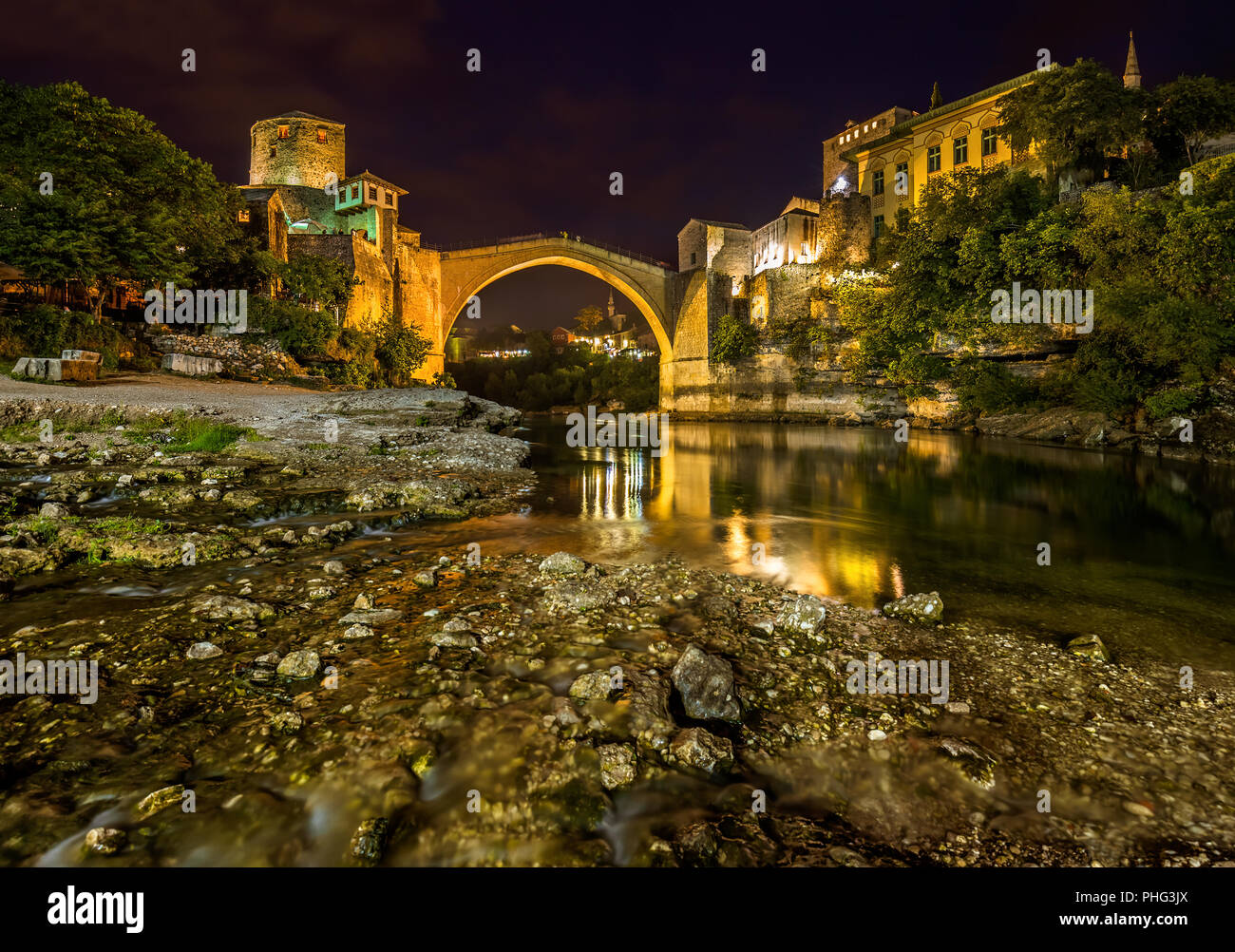Old Bridge in Mostar - Bosnia and Herzegovina Stock Photo - Alamy