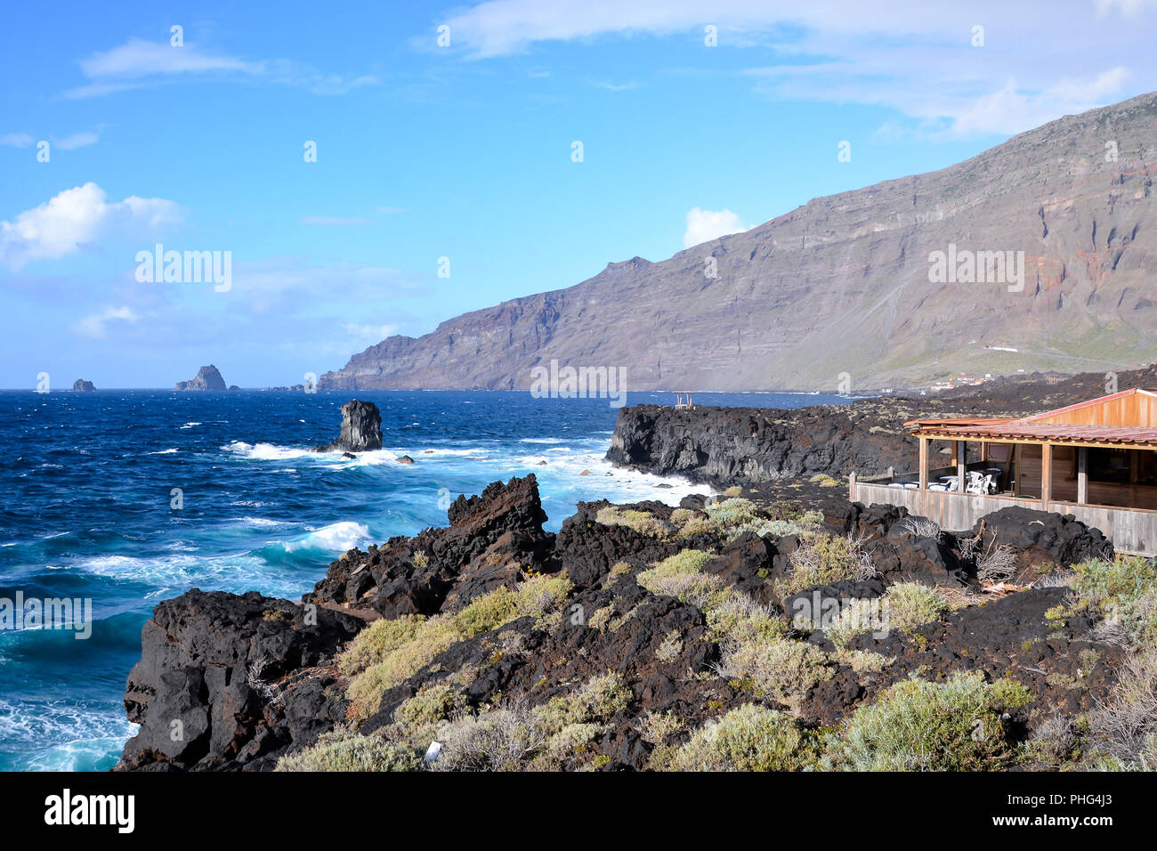 Landscape Of El Hierro Canary Island Spain Stock Photo - Alamy
