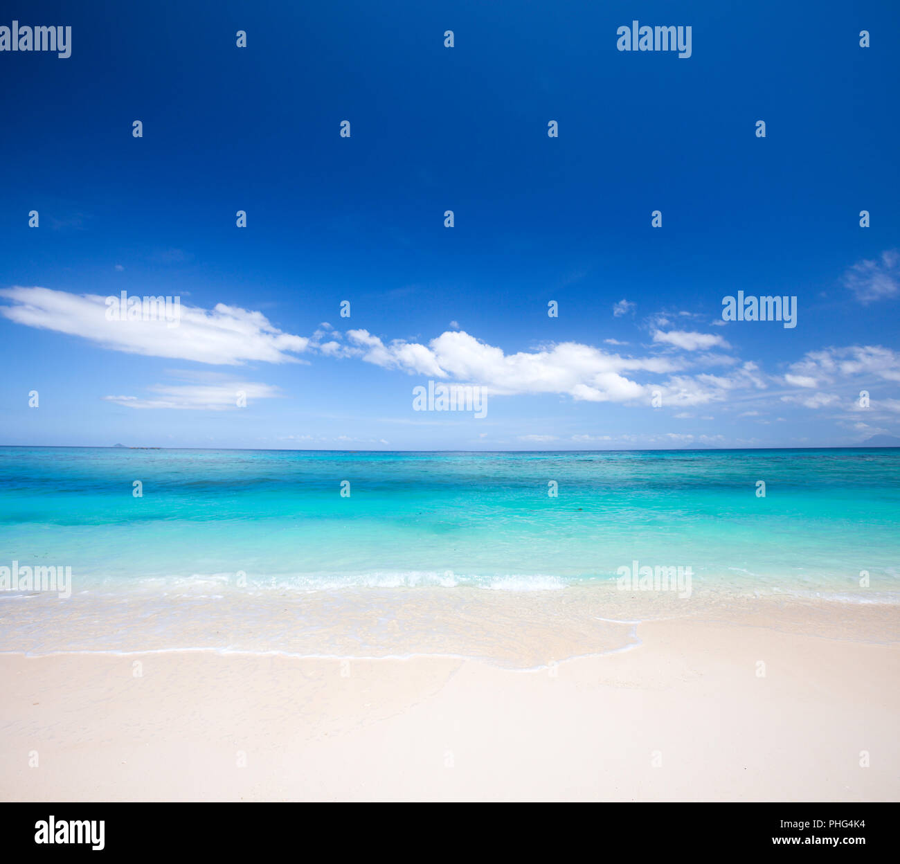beach and beautiful tropical sea Stock Photo - Alamy