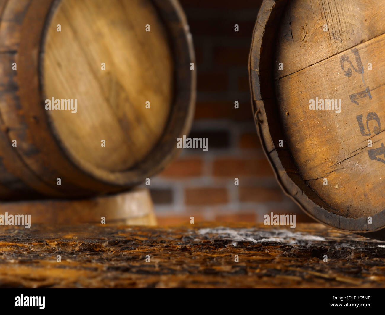 Grain barrels hi-res stock photography and images - Alamy