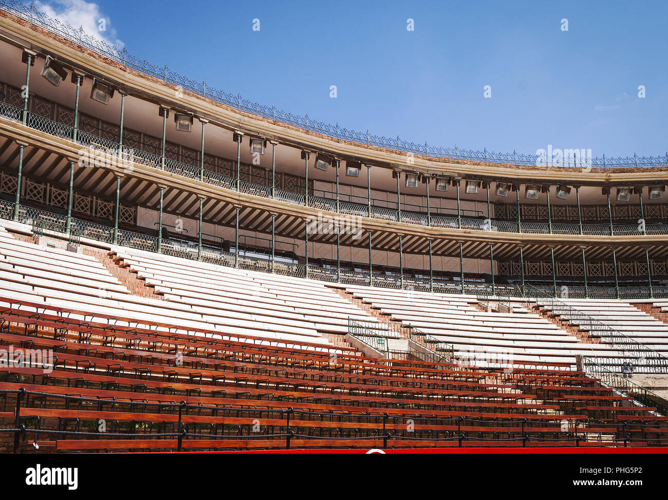 view from below of a stadium Stock Photo - Alamy