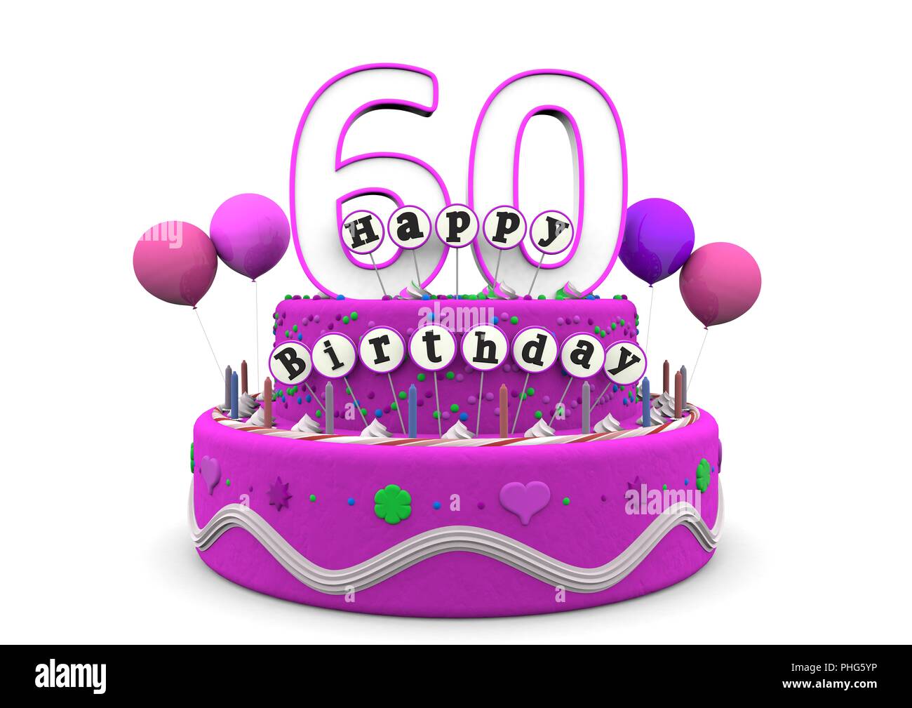 60 geburtstag happy birthday alles gute hi-res stock photography and ...