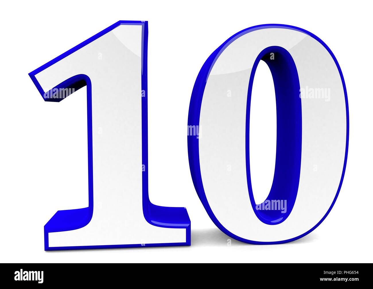 10 number birthday balloons hi-res stock photography and images - Alamy