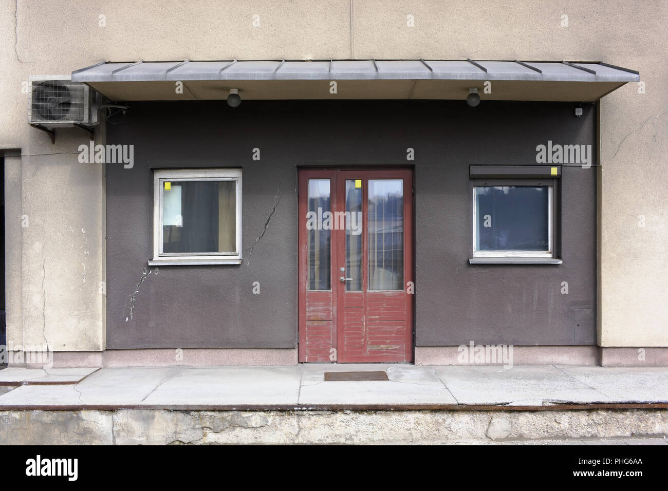 Cargo terminal of small store Stock Photo - Alamy