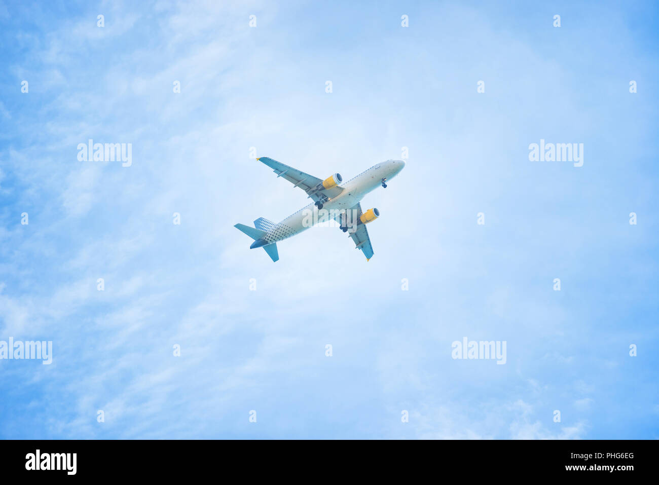 Flying in back light at hi-res stock photography and images - Alamy