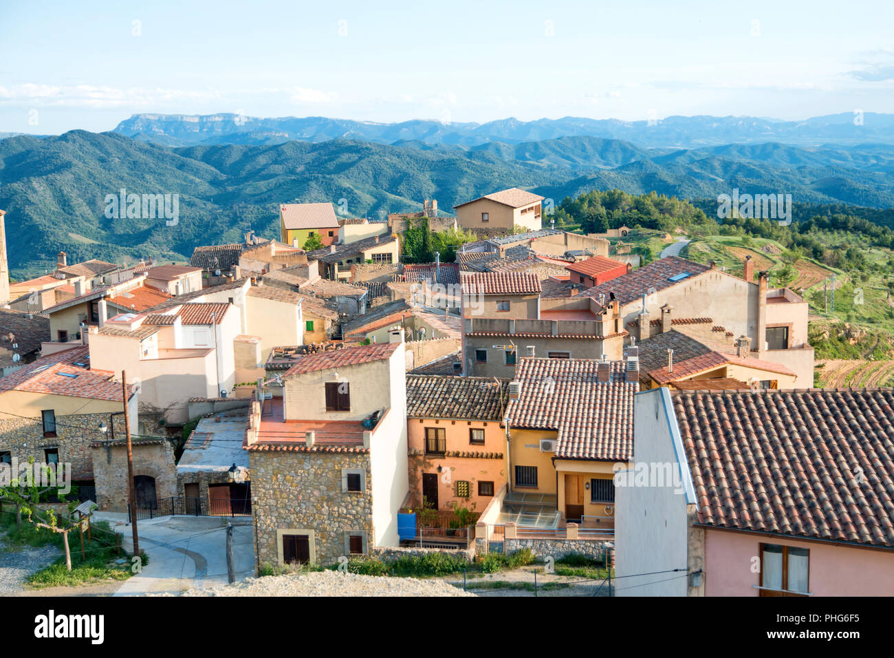 Spain small town hi-res stock photography and images - Alamy