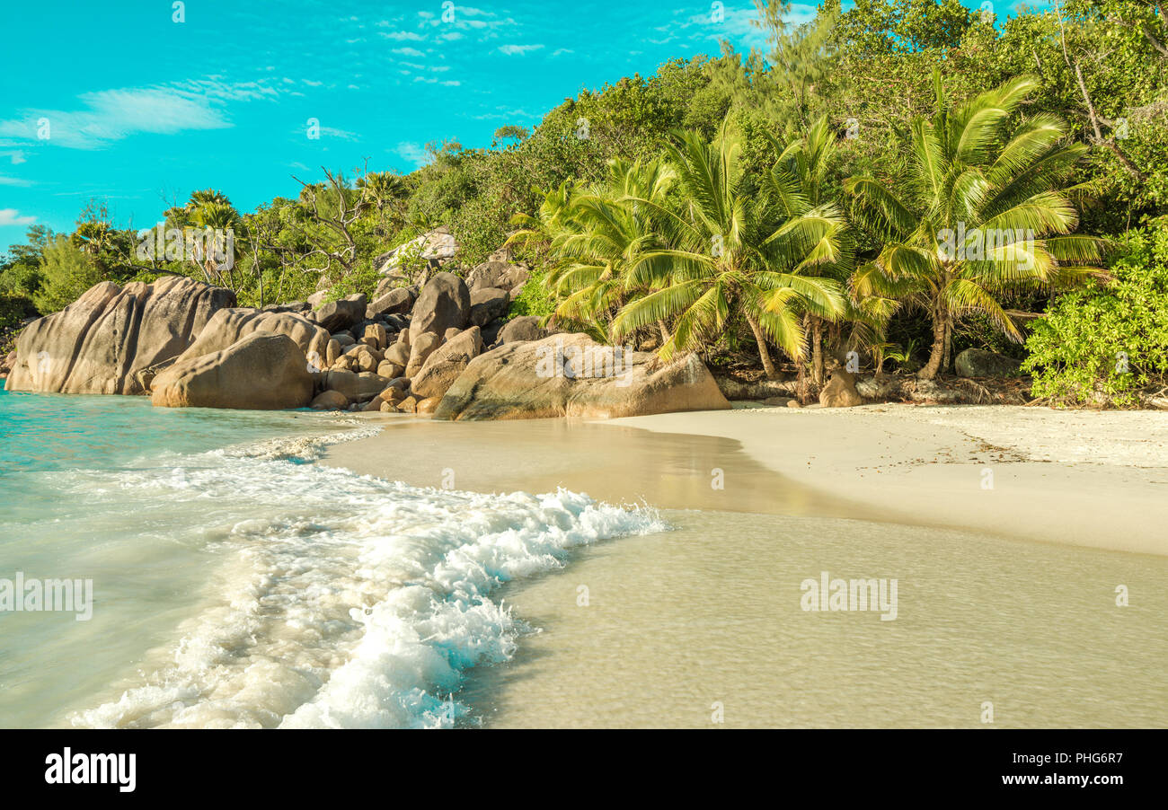 Granitic island of praslin hi-res stock photography and images - Alamy