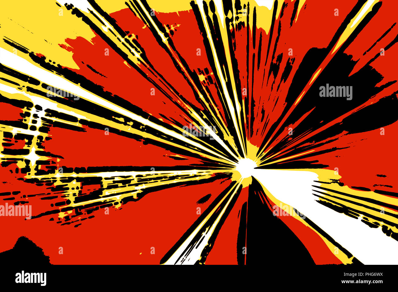 Comic explosion hi-res stock photography and images - Alamy