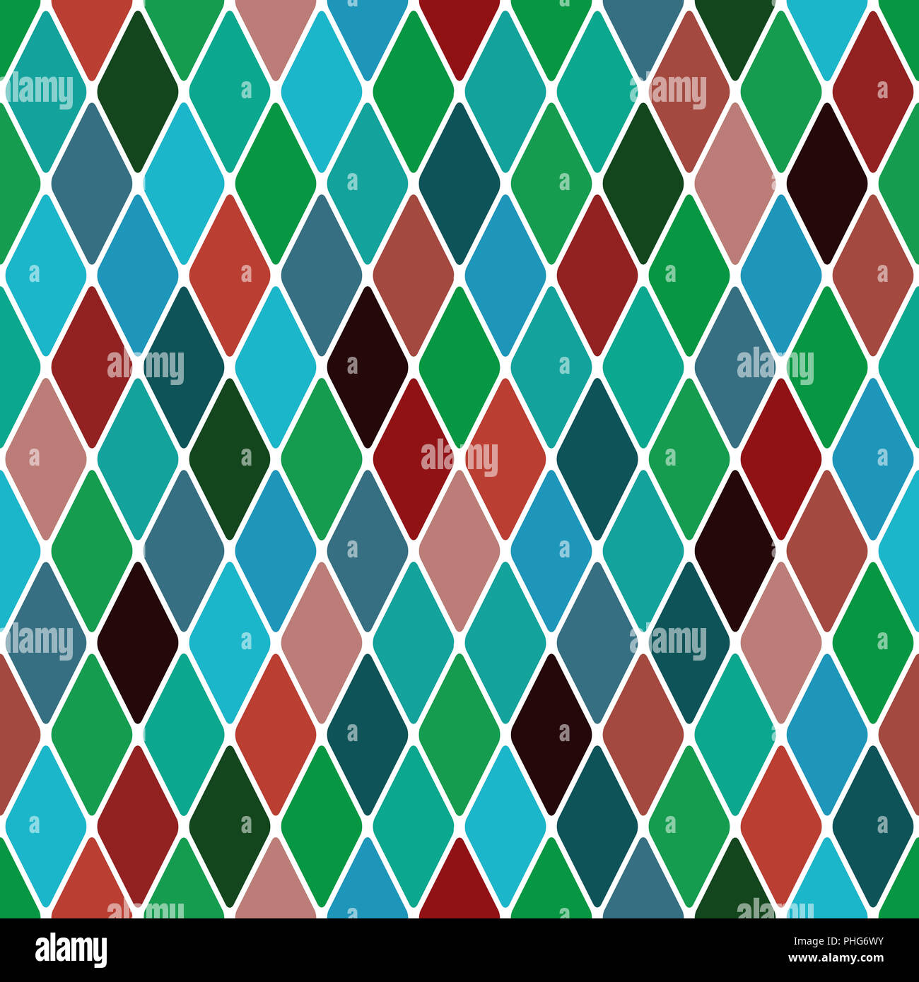 Pink Diamond Harlequin Pattern