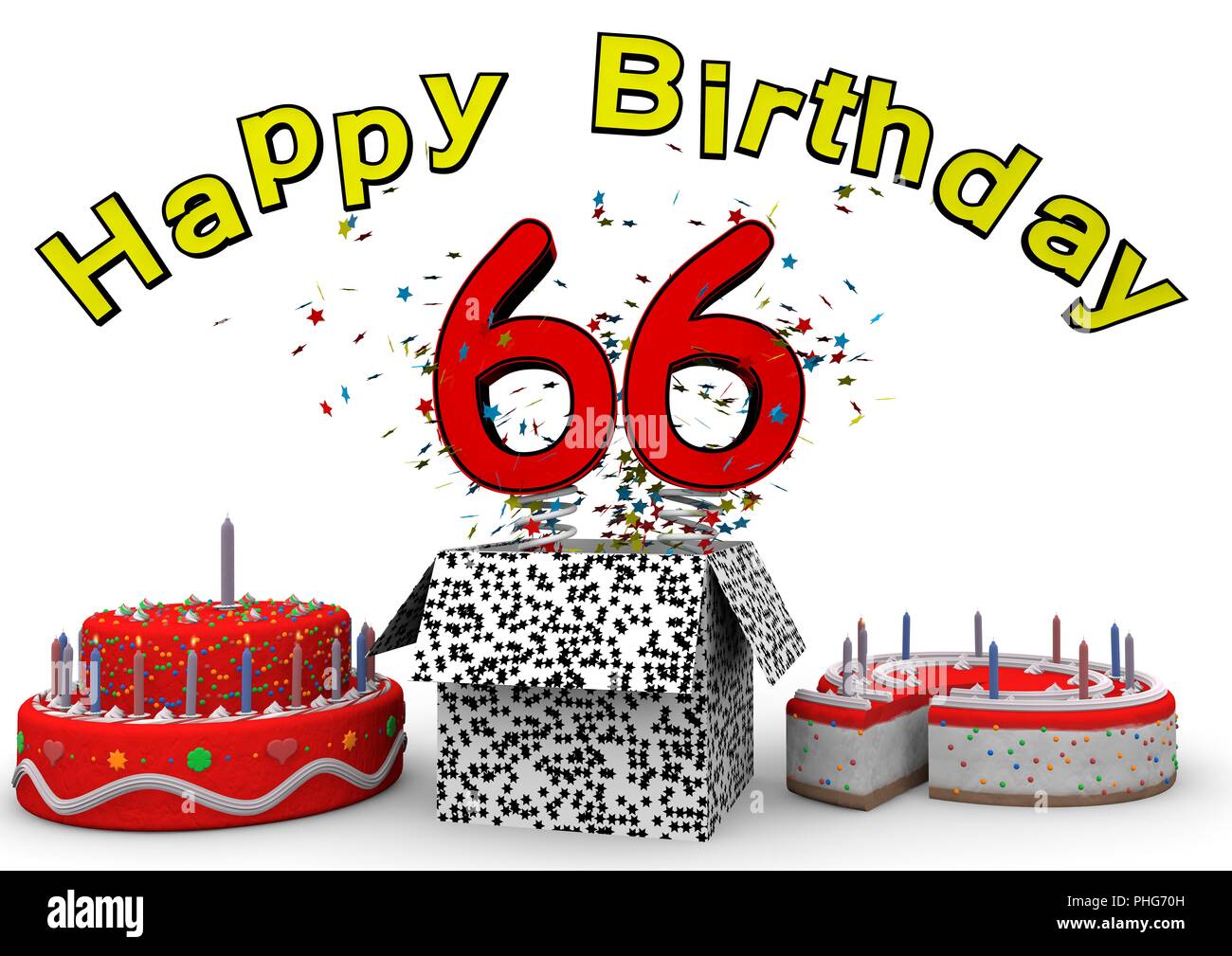 Happy birthday zum 66 geburtstag hi-res stock photography and images ... Happy birthday zum 66 geburtstag hi-res stock photography and images ...