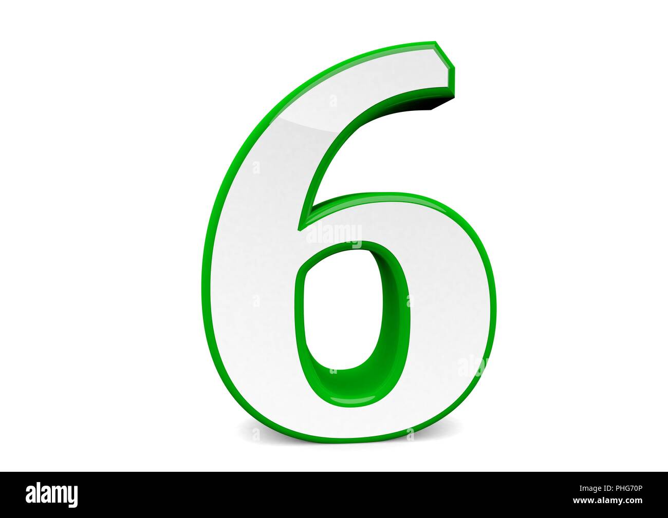 big green number Stock Photo - Alamy