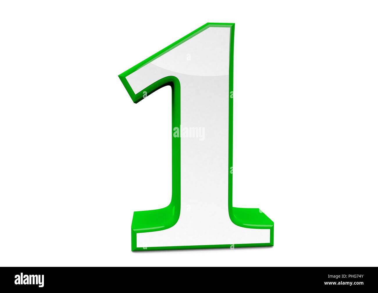 Number in green Stock Photo - Alamy